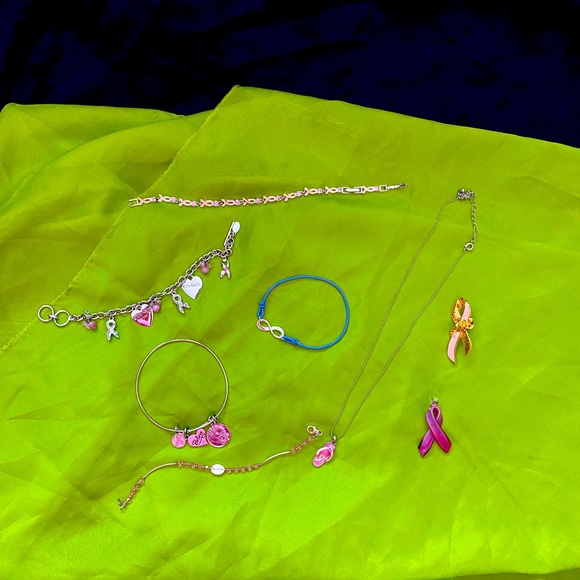 Jewelry | 325 Breast Cancer Bundle | Poshmark